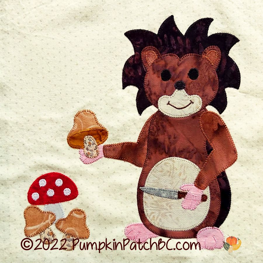 HedgeHUGS Block #2 | Pumpkin Patch Patterns