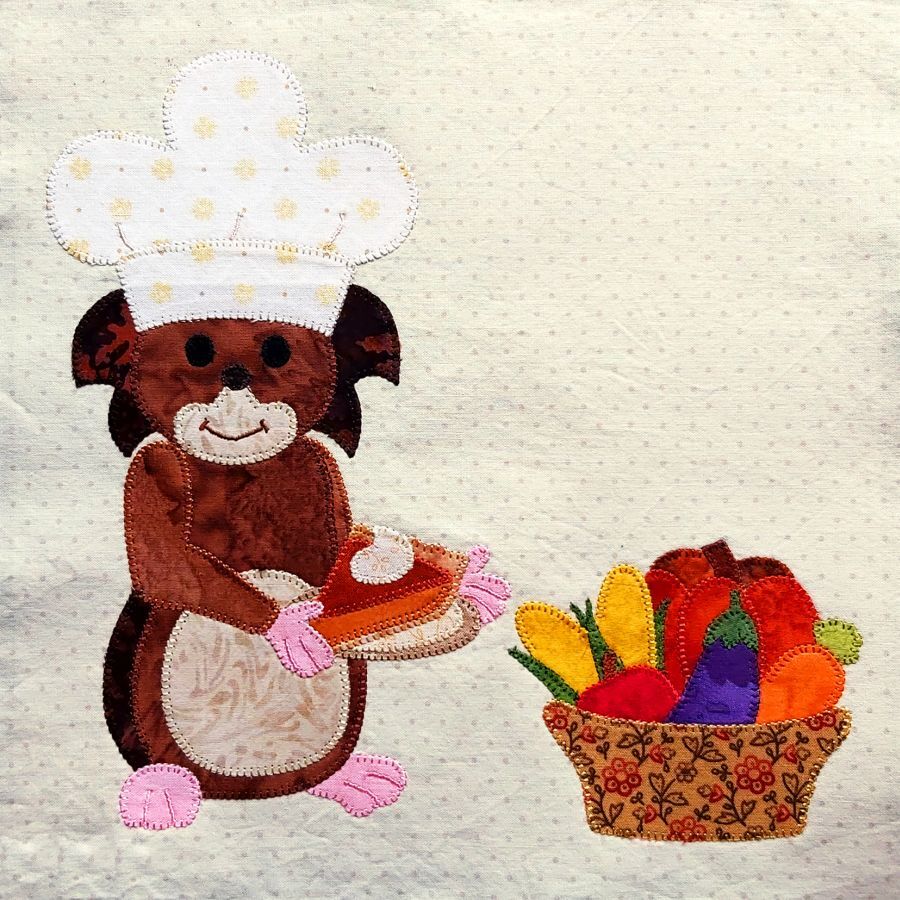 HedgeHUGS Block #11 | Pumpkin Patch Patterns