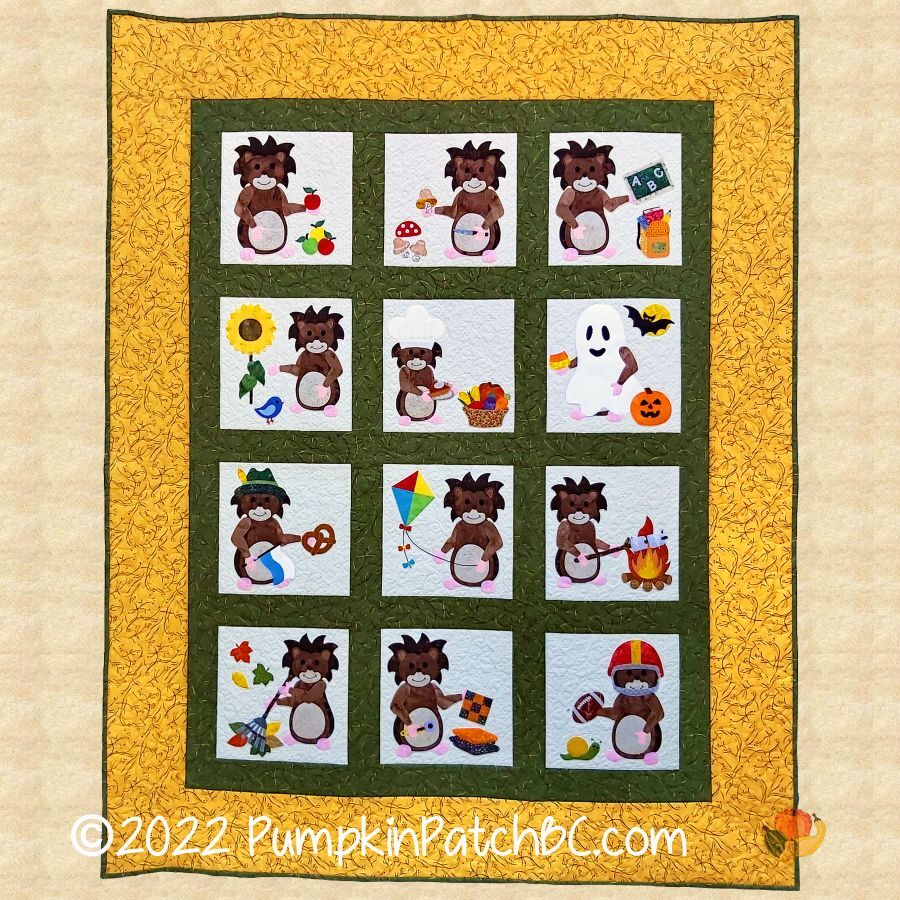 HedgeHUGS | Pumpkin Patch Patterns